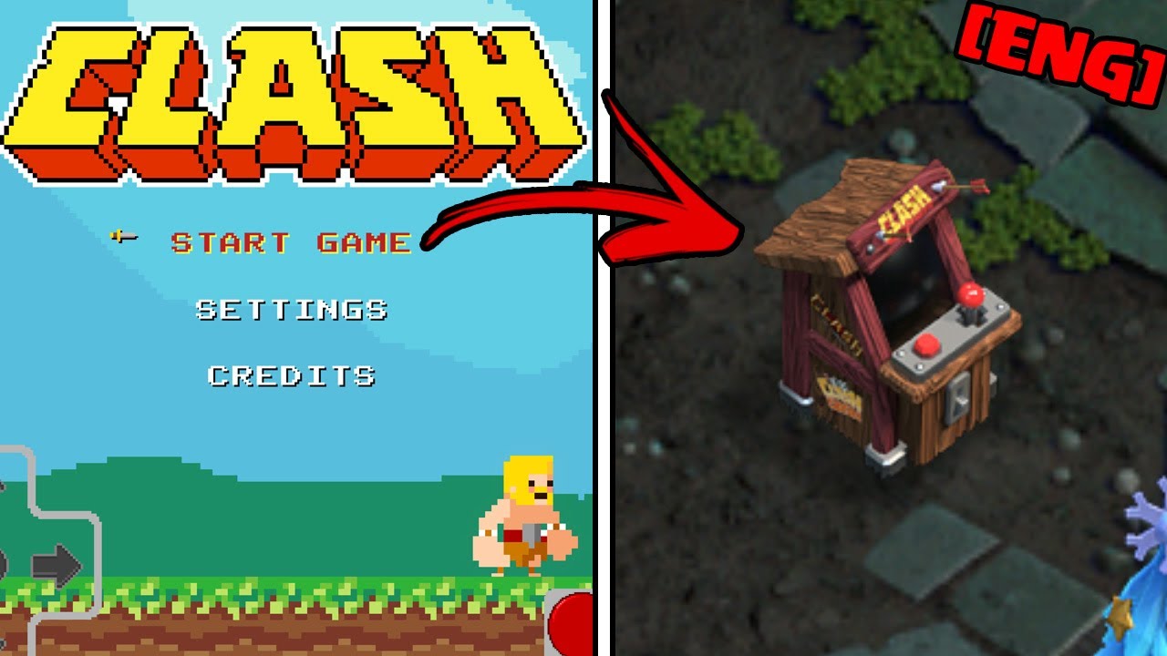 *NEW* CLASH GAME from the Past in Clash of Clans - YouTube