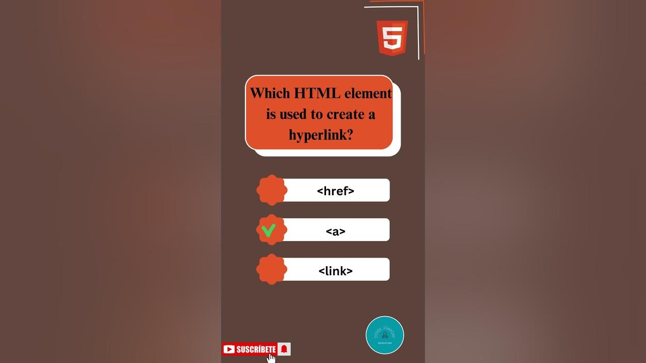 HTML Quiz4 - Comment your Answer #html #htmlquiz #coding #windows #quiz #webdevelopment - YouTube