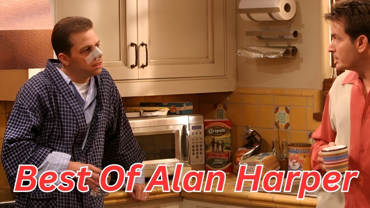 The ABSOLUTE BEST of Alan Harper on Two And A Half Men! - YouTube
