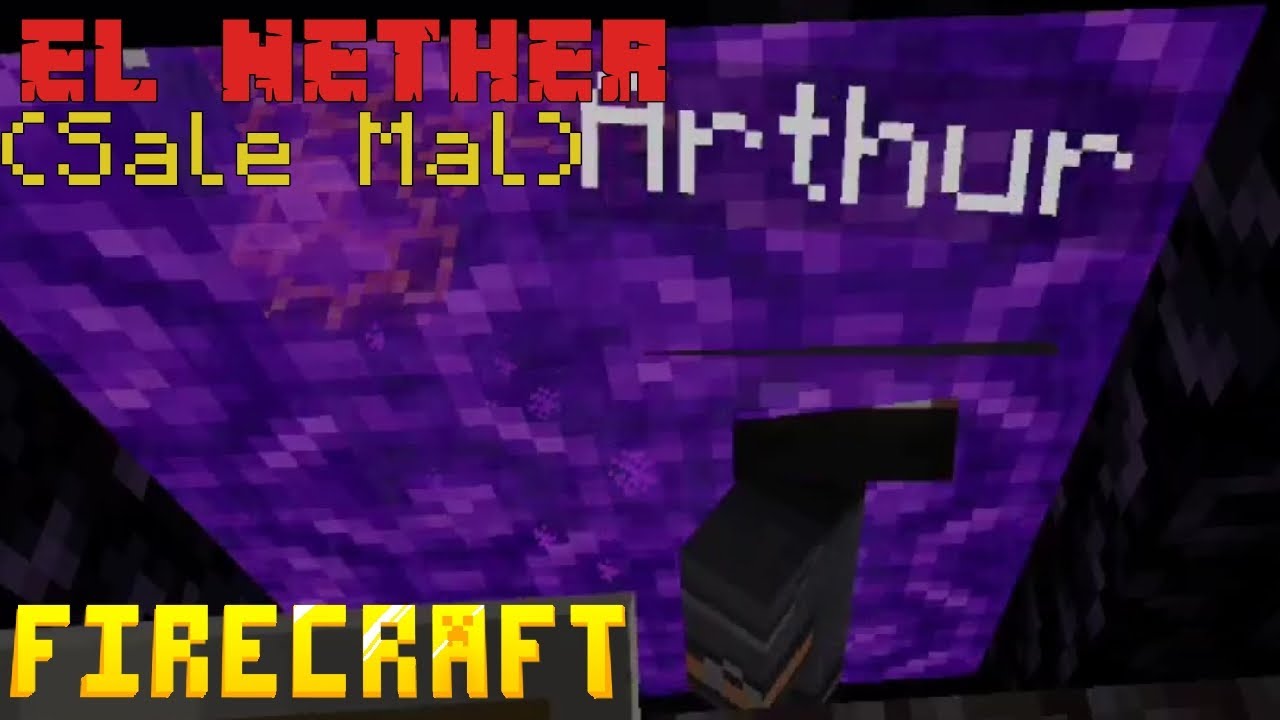 Nos vamos al Nether... pero... FireCraft#5 - Minecraft - YouTube