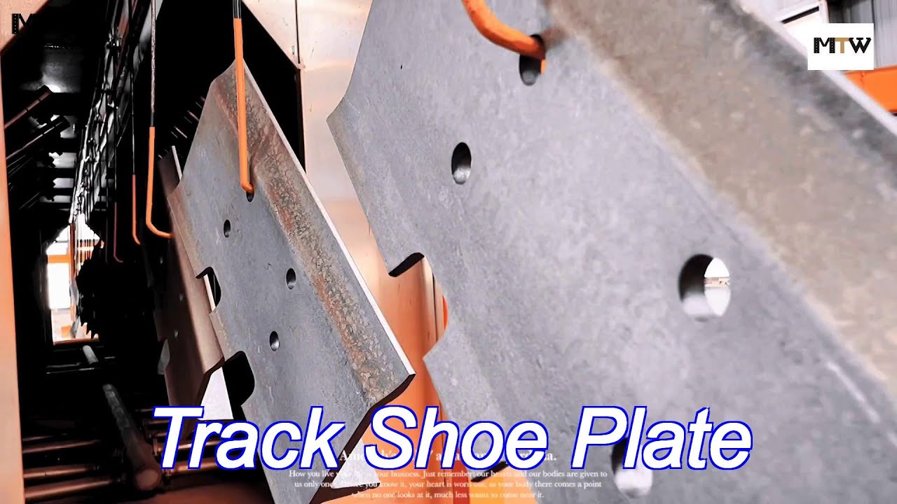 D4C Triple Grouser Track Shoe Plate Yellow 10x182.5x762 - YouTube