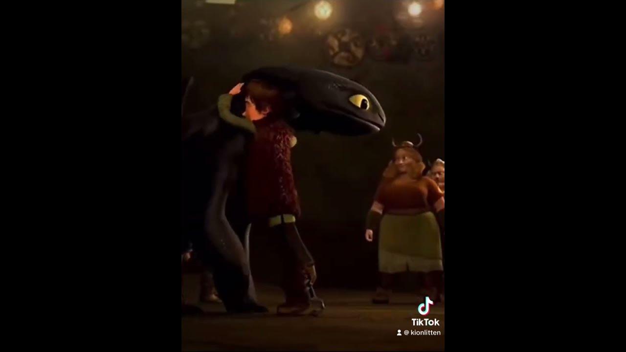 How It All Started For A Hug With Hiccup And Toothless Youtube