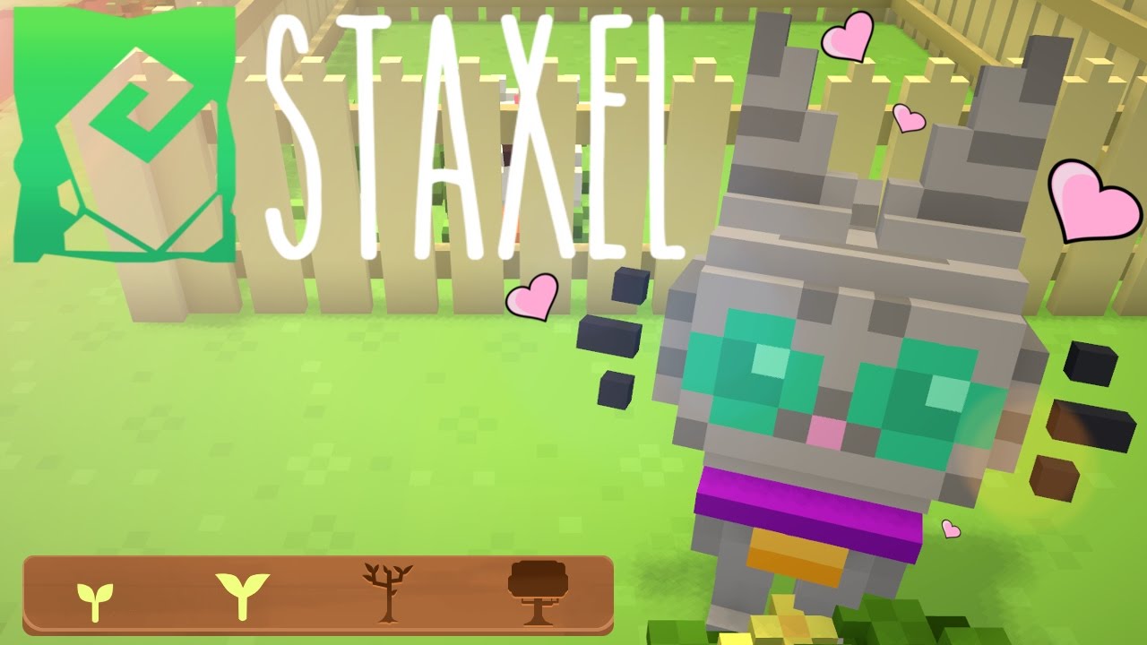 Staxel • Sprout Edition | Adorable Animals - Ep 1 - YouTube