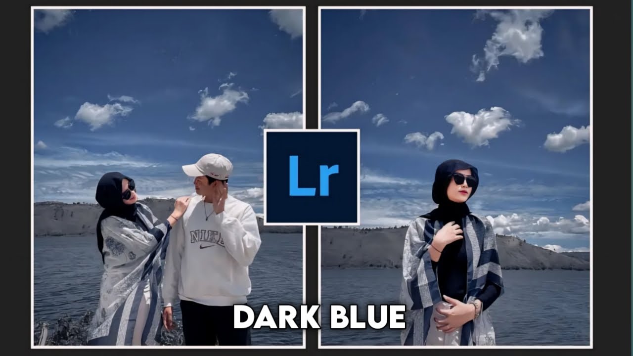 Dark blue photo editing lightroom 😯 Lightroom black tone photo editing ...