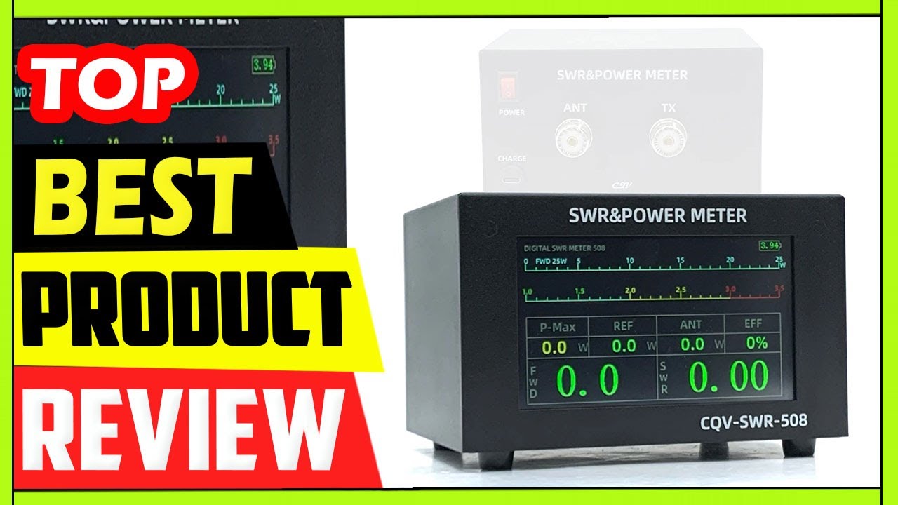 Best 200W High Power Digital SWR Meter Review - YouTube