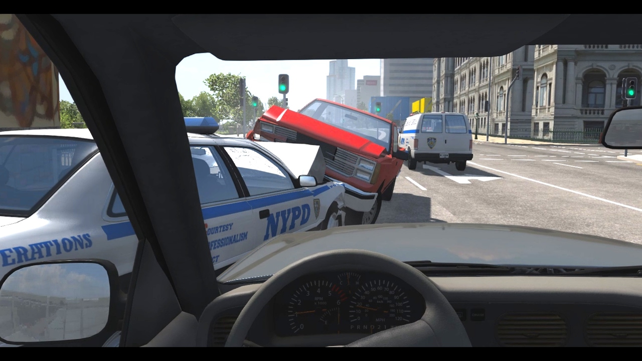 BeamNG.Drive - First Person (Interior) Crashes [1] - YouTube