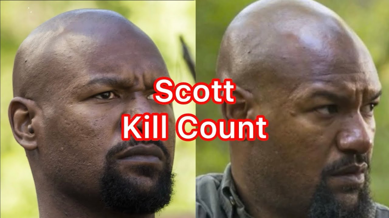 Scott Kill Count (The Walking Dead) - YouTube