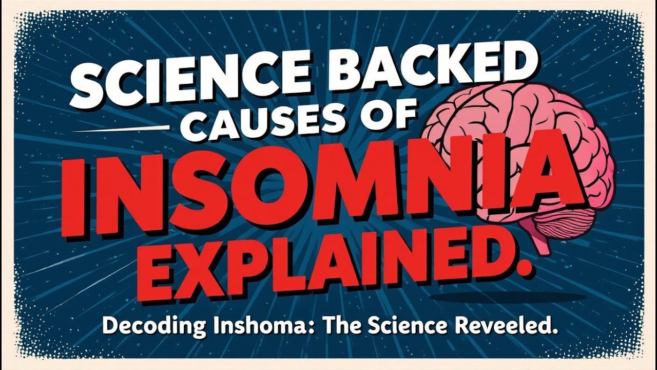 SCIENCE BACKED CAUSES OF INSOMNIA EXPLAINED #sleep - YouTube