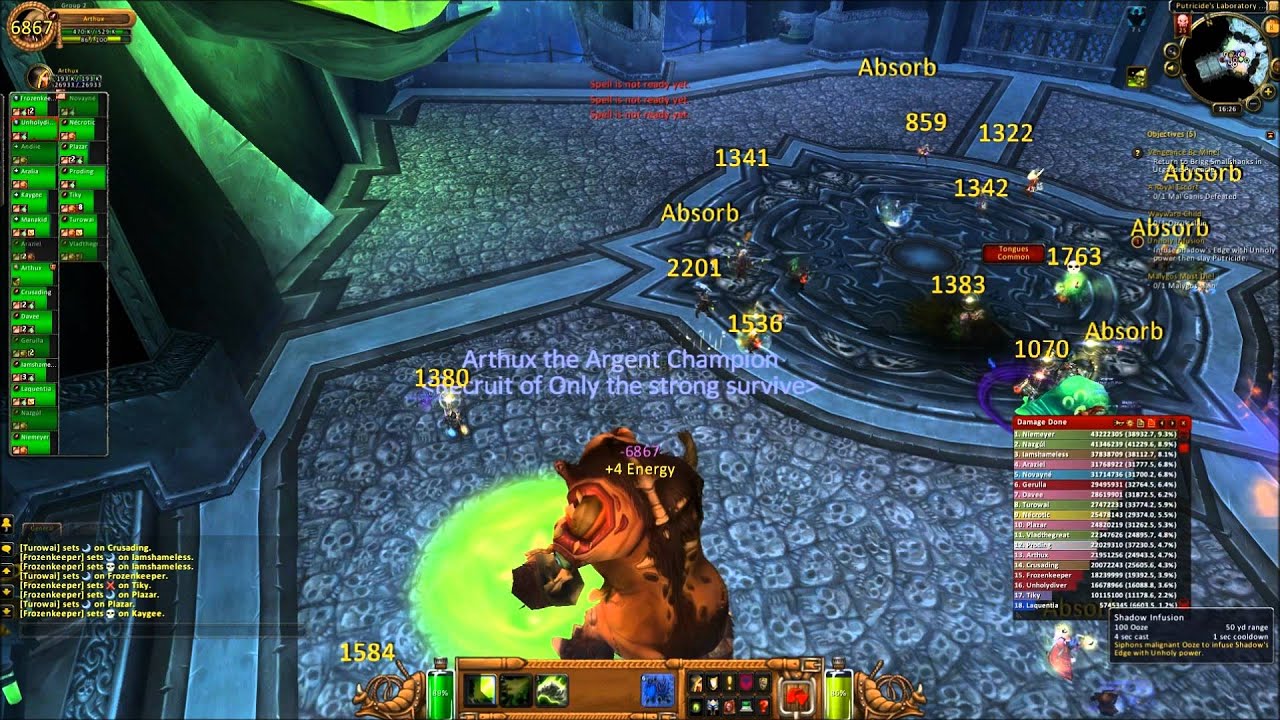 The Forging of Shadowmourne - Feeding shadow's edge and Unholy Infusion ...