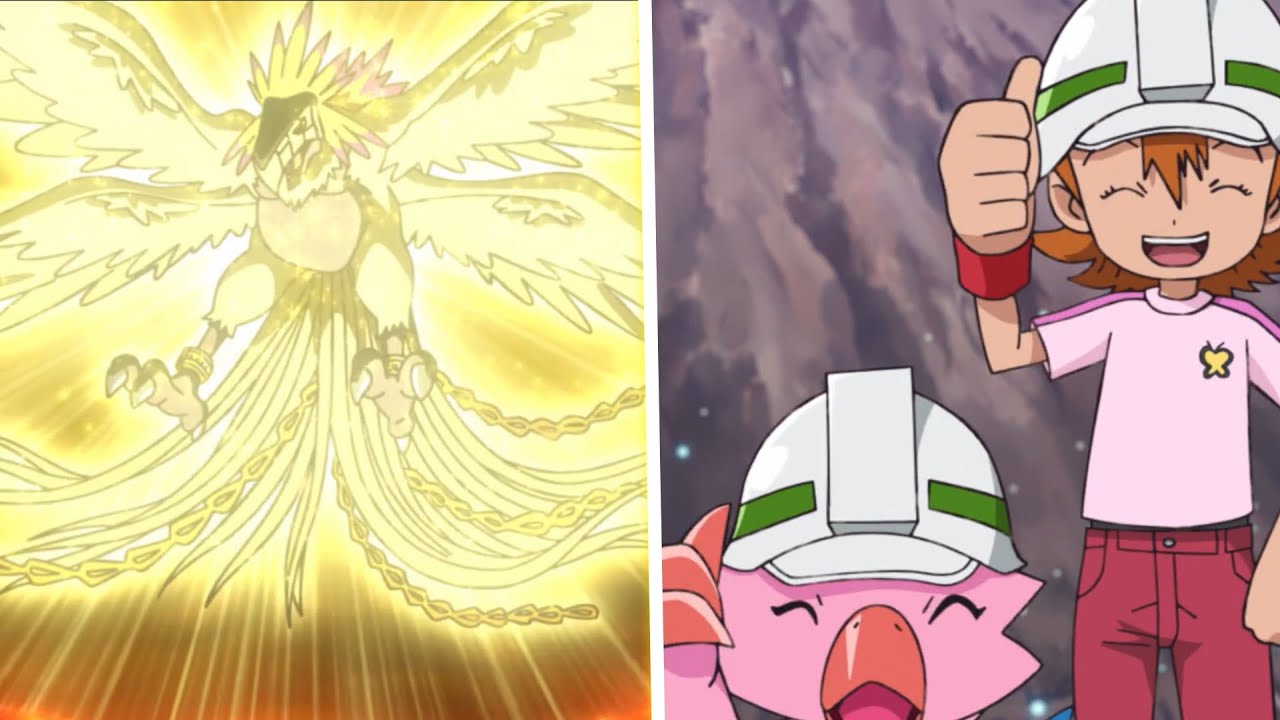 Safety First! Hououmon / Phoenixmon Sora's Mega | Digimon Adventure ...