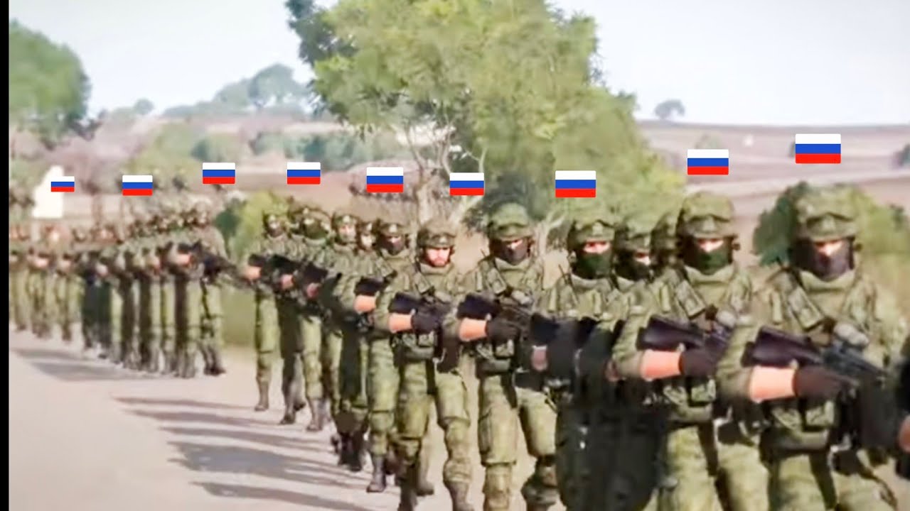 Thousands of Russian ground troops who rushed to prepare to surround ...
