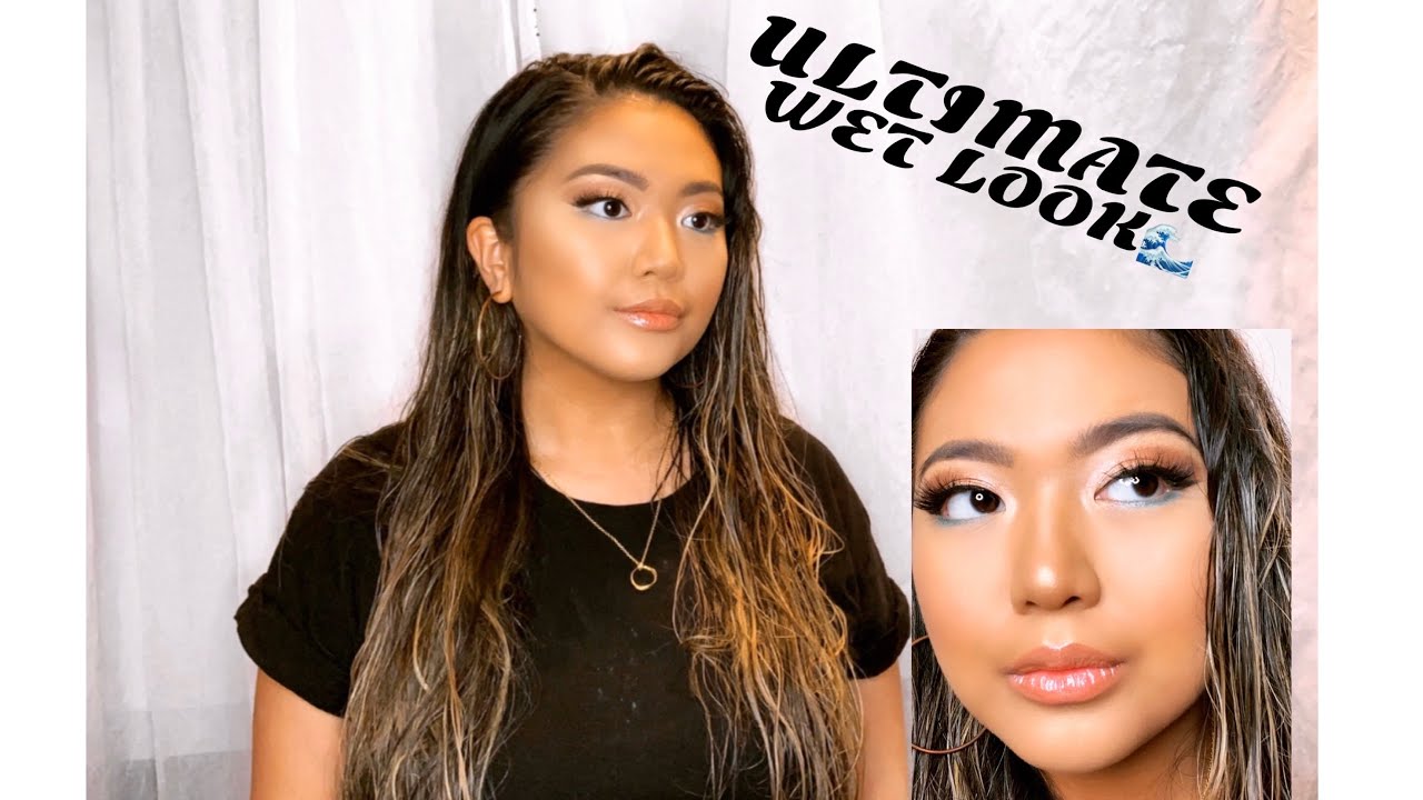 "WET" GLAM | MAKEUP TUTORIAL - YouTube