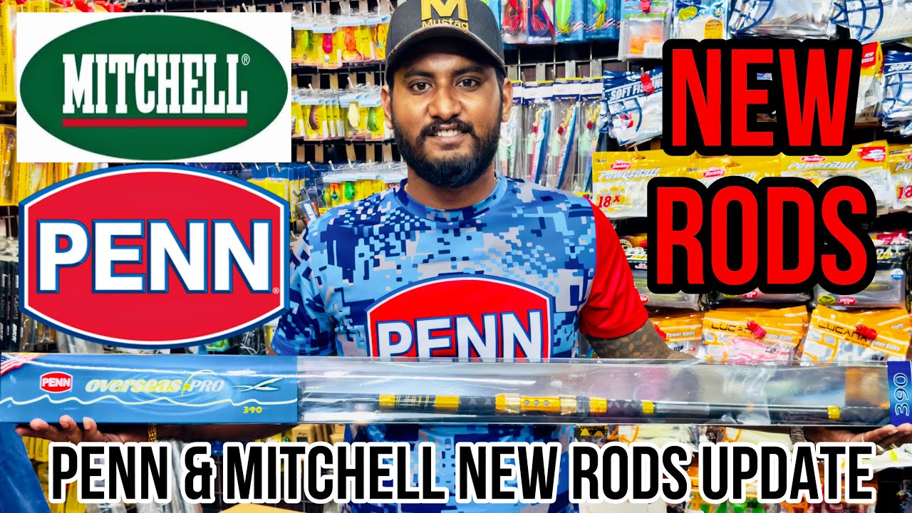 🔴 First Time in JOHNNY FISHING TACKLE. 🇭🇲PENN & MITCHELL ~ PURE FISHING ...
