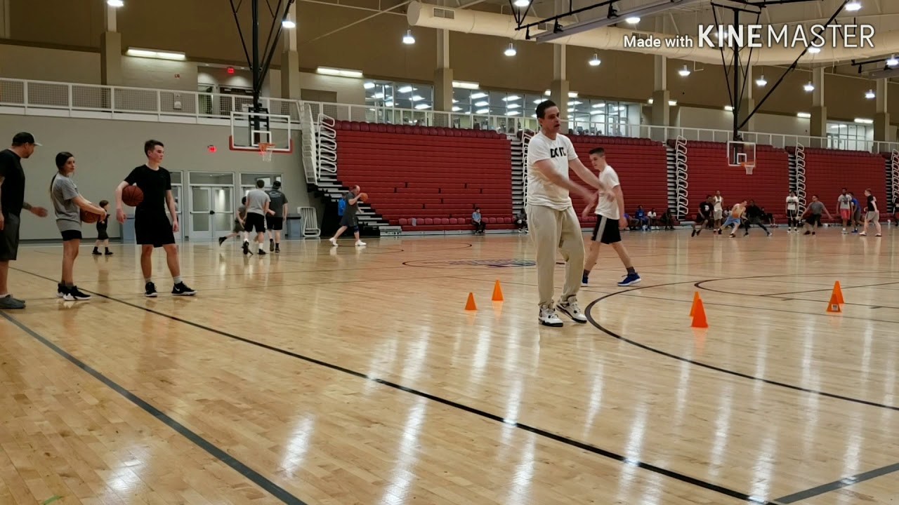 Gabe George CO 2022 training with John Parker "@Rush the Court" - YouTube