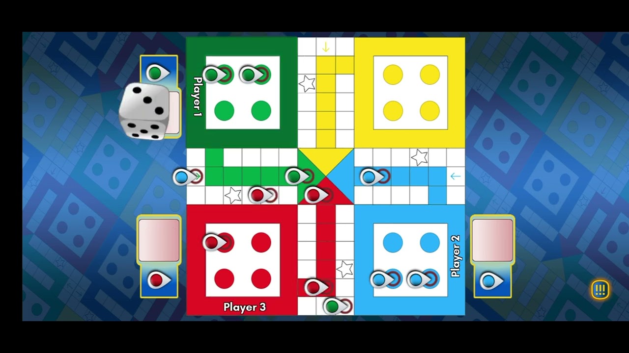 Ludo game in 3 players darun game👍ludo king 🙆 ludo gameplay लूडो गेम ...