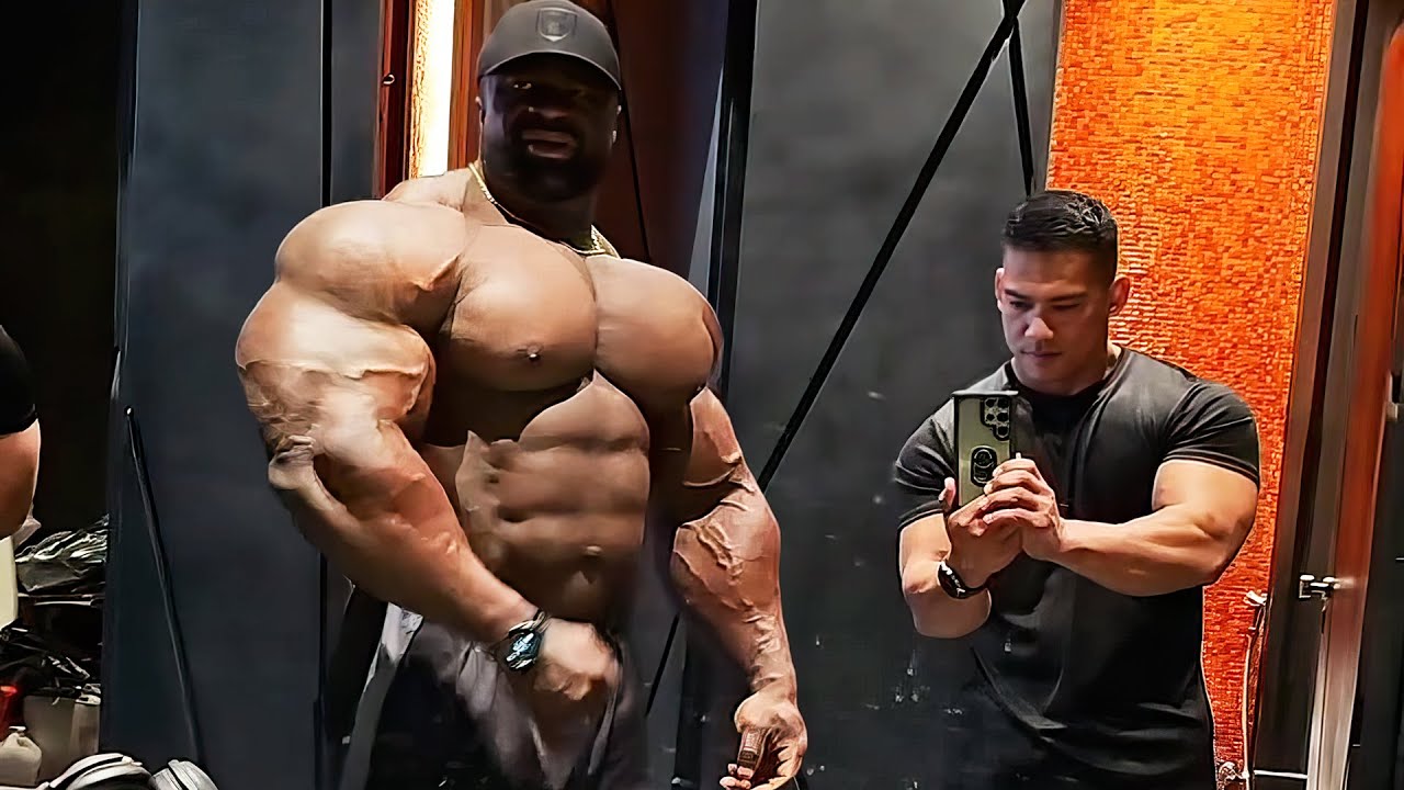 HE IS LOOKING ABSOLUT GIANT FOR THE MR OLYMPIA 2024 - Samson Dauda - YouTube
