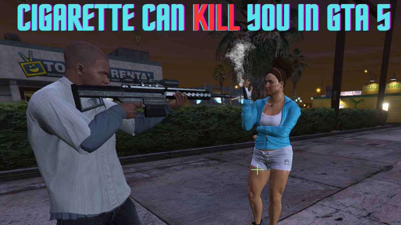 KILLING EVERY PERSON WHO IS SMOKING | GTA 5 GAMEPLAY - YouTube