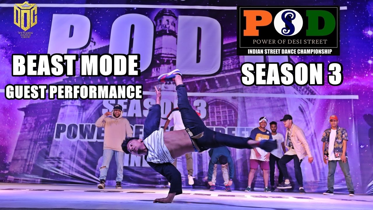 Beast Mode - Guest Performance -PODS Season 3 - 2017 ( India ) - YouTube