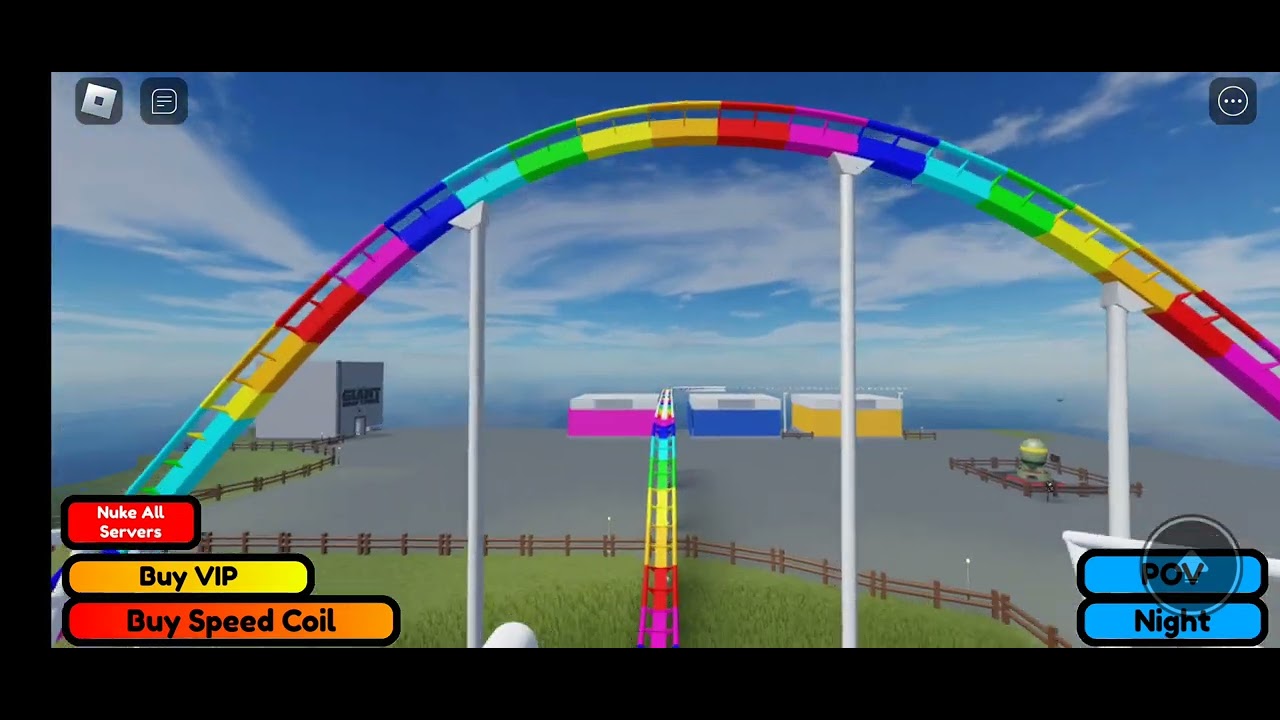 Daky's Crazy Theme Park [Part 3]: Rainbow Rollercoaster -Zebra Twins ...