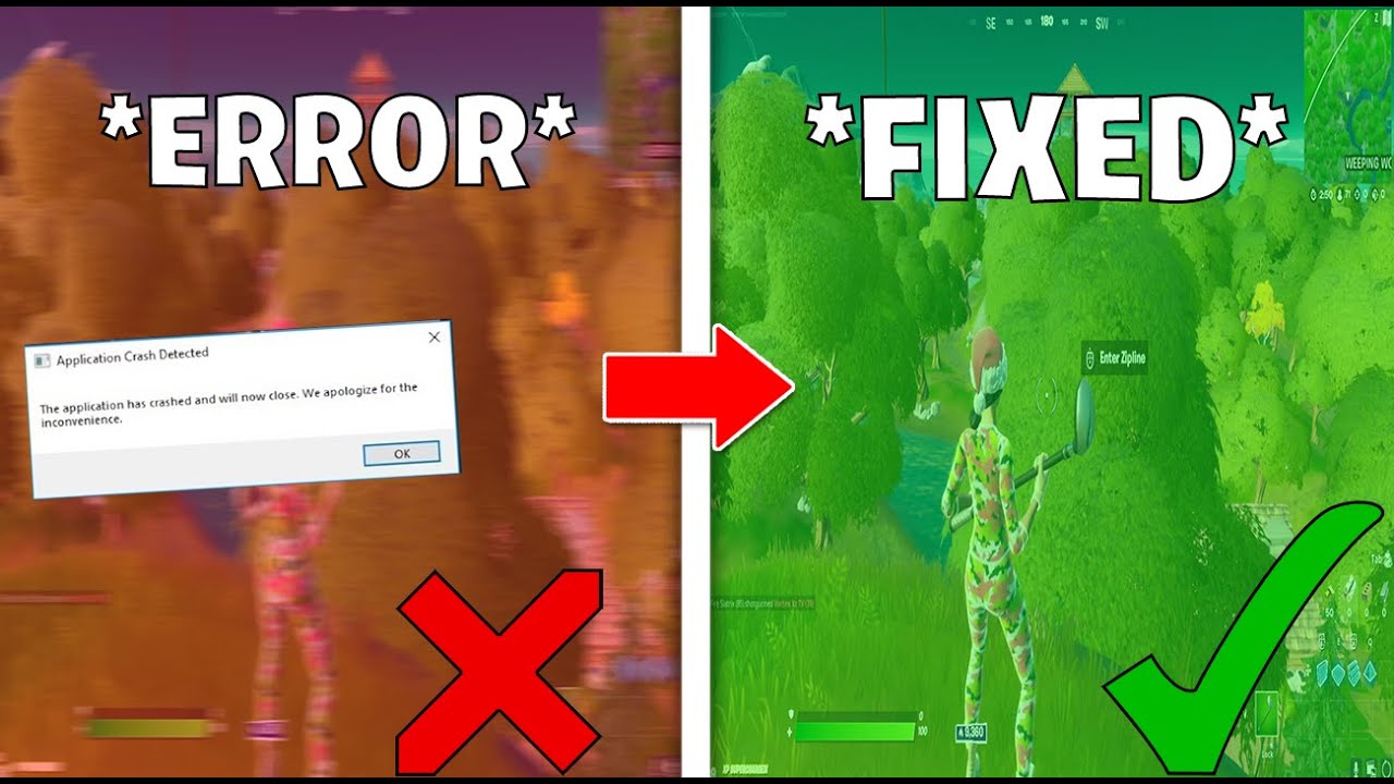 *NEW* How To Stop CRASHING In FORTNITE! (Fortnite Crash Fix) - YouTube