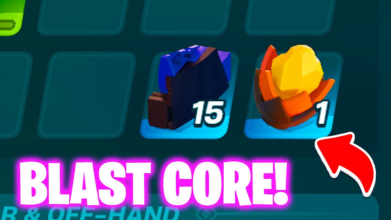 How to Get Blast Core in LEGO Fortnite - YouTube