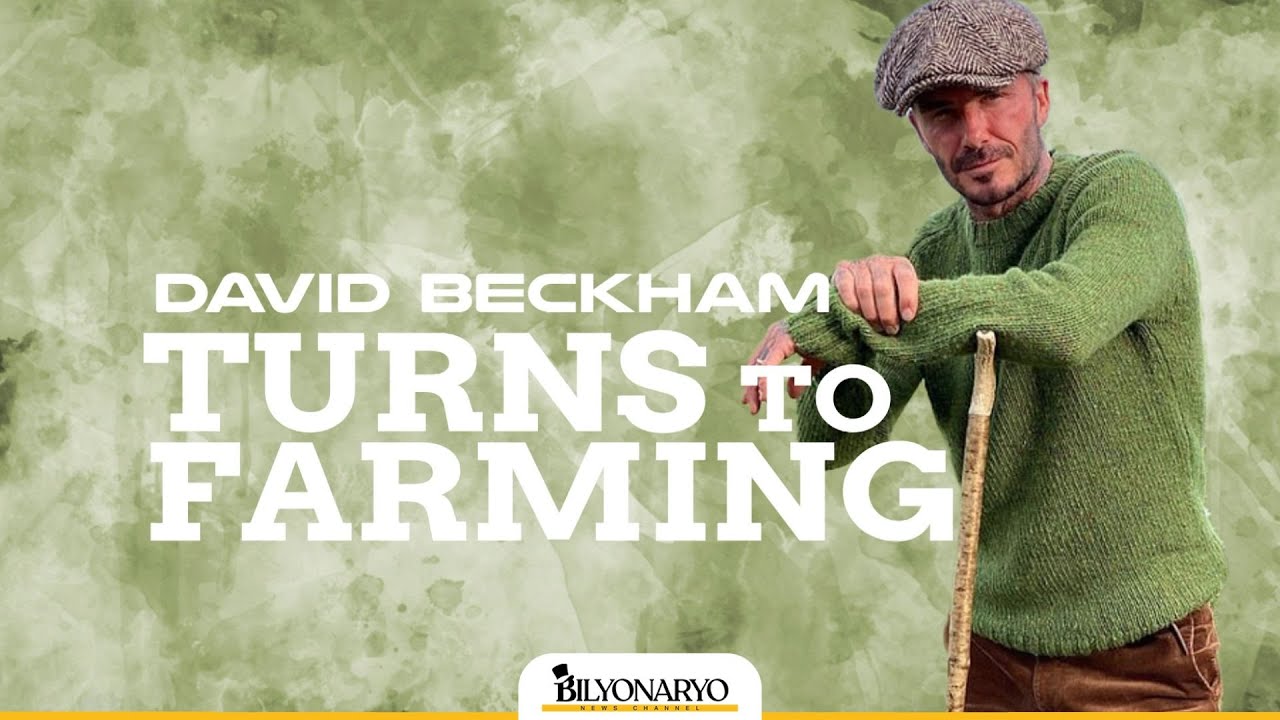 David Beckham shares passion for organic farming | The Scorecard - YouTube