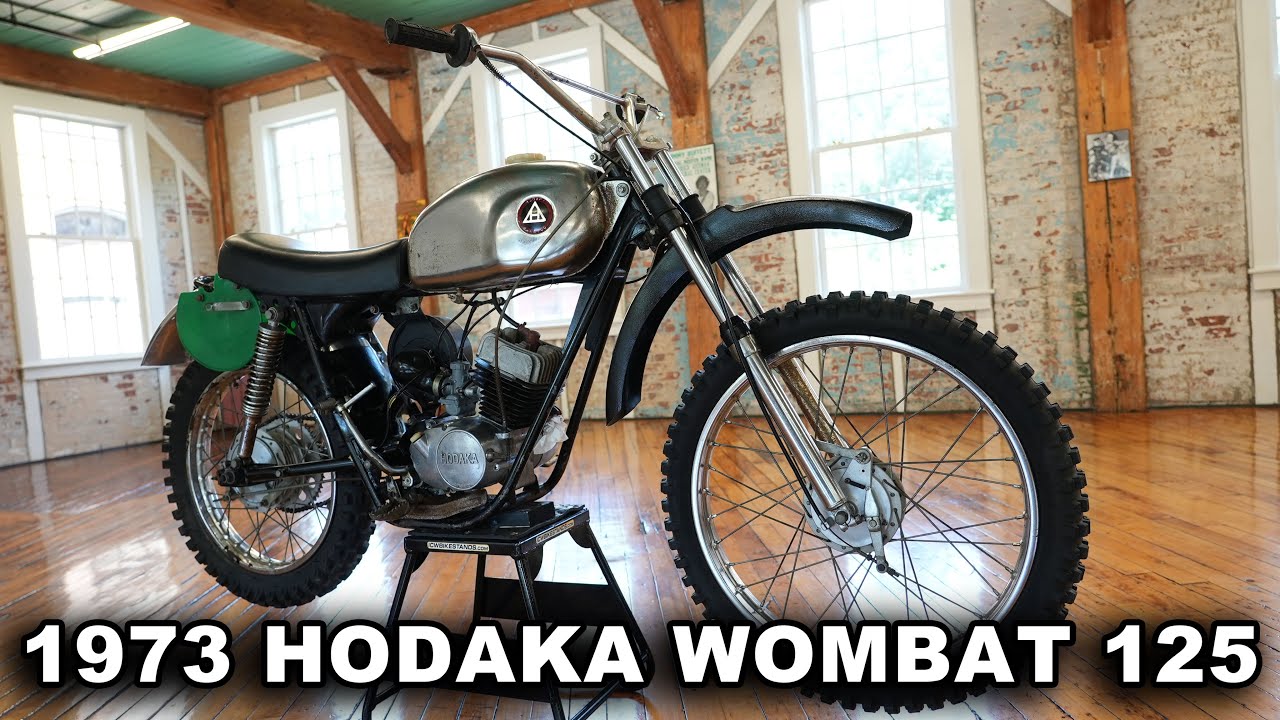 1973 HODAKA 125 WOMBAT (GREEN PLATES) - YouTube
