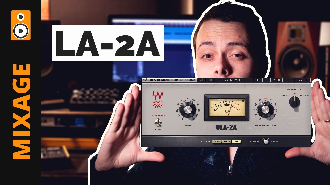 Comment Utiliser les Simulations de LA-2A (Waves CLA-2A...) - YouTube