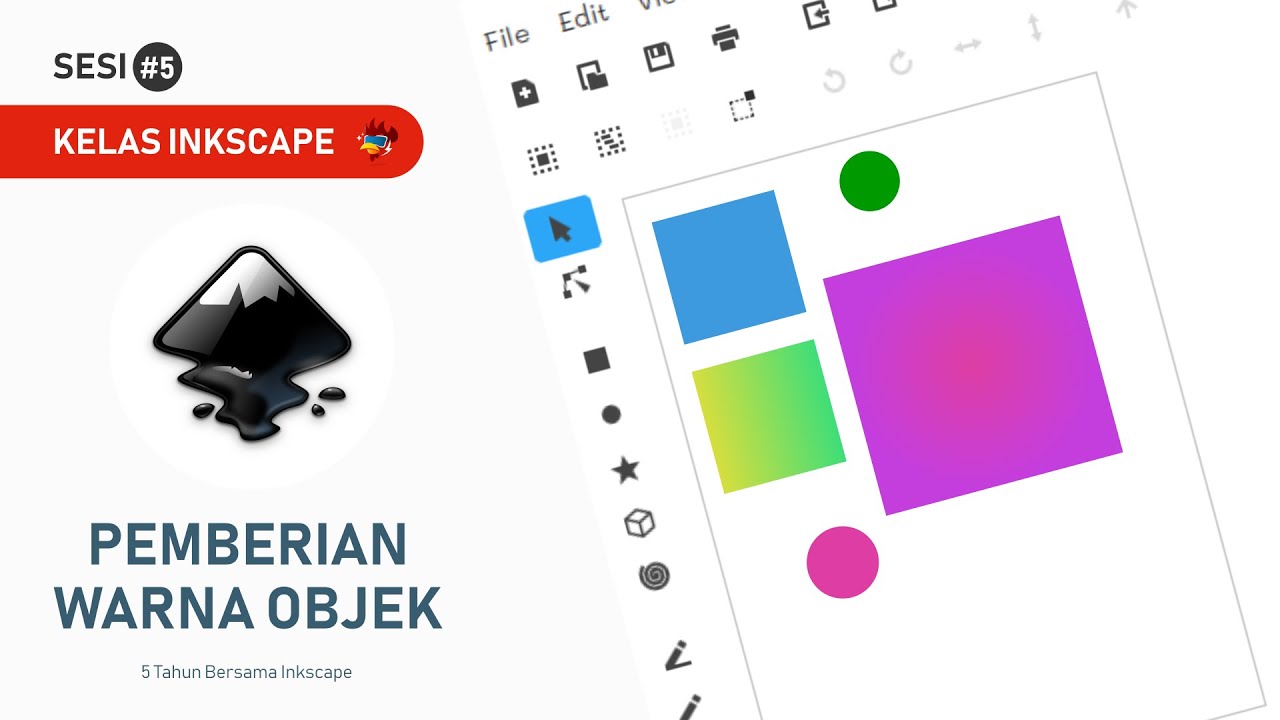 Cara Memberikan Warna di Objek Inkscape dengan Benar ~ Kelas Inkscape ...
