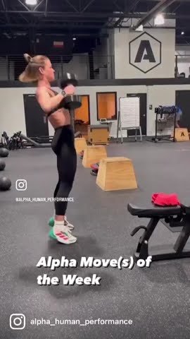 Alpha Move(s) of the Week: 2-Arm DB Clean and KB Pullover - YouTube