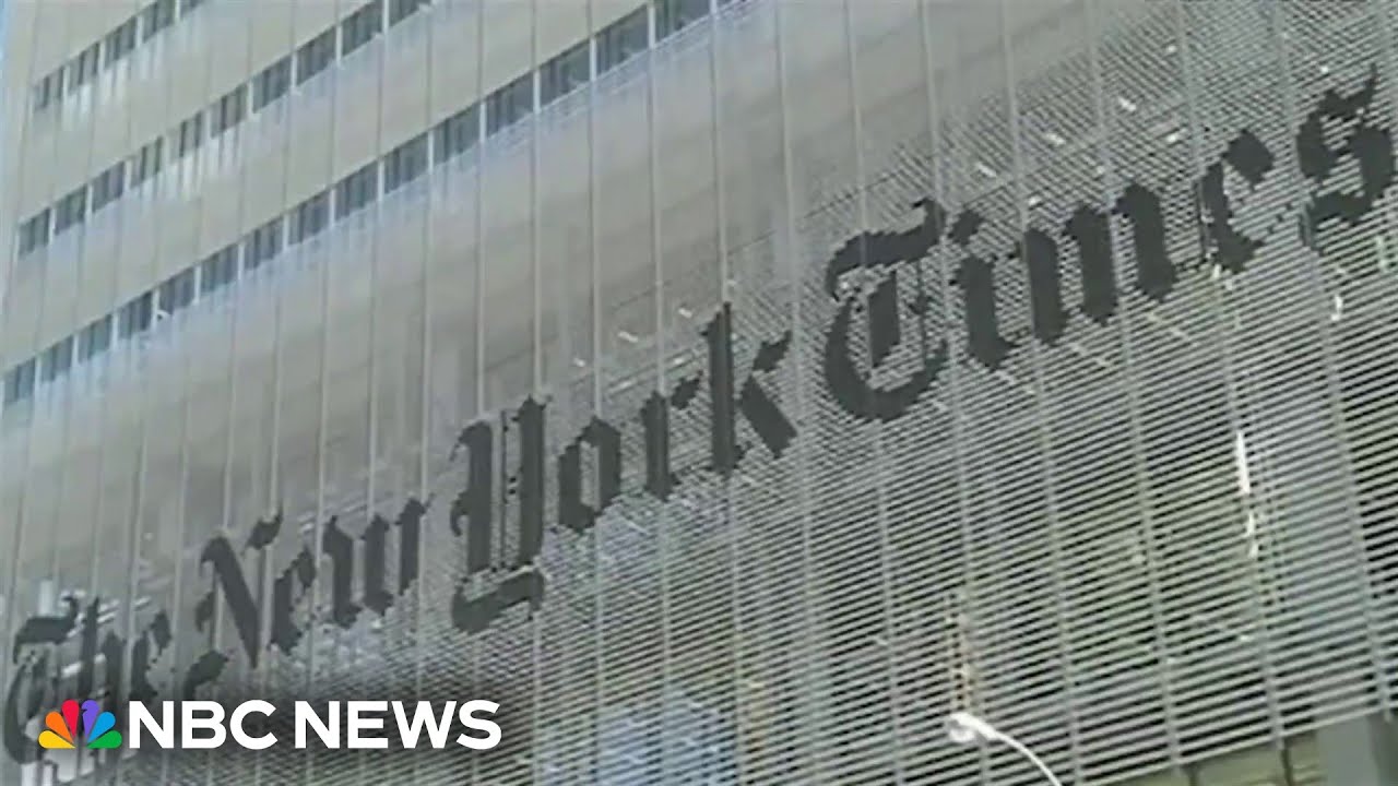 New York Times sues OpenAI over copyright infringement - YouTube New York Times sues OpenAI over copyright infringement - YouTube
