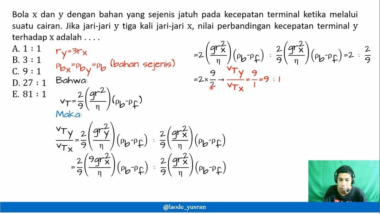Latihan Soal Viskositas Fluida | Kelas 11 - YouTube
