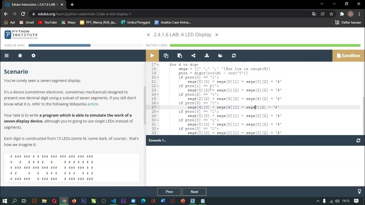 Lab 2 4 1 6 LAB A LED Display - YouTube
