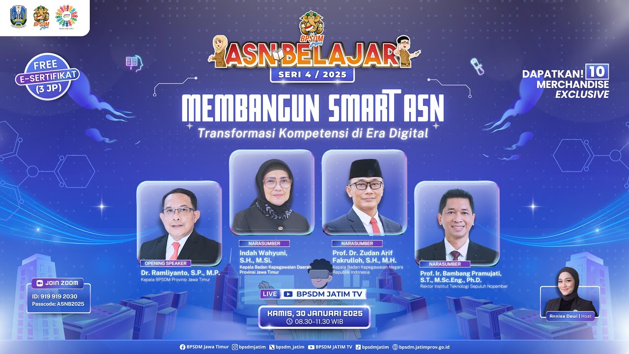 ASN Belajar Seri 4 | 2025 - Membangun Smart ASN : Transformasi ...
