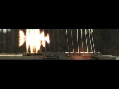 20mm bullet hitting steel plates in slow motion - YouTube