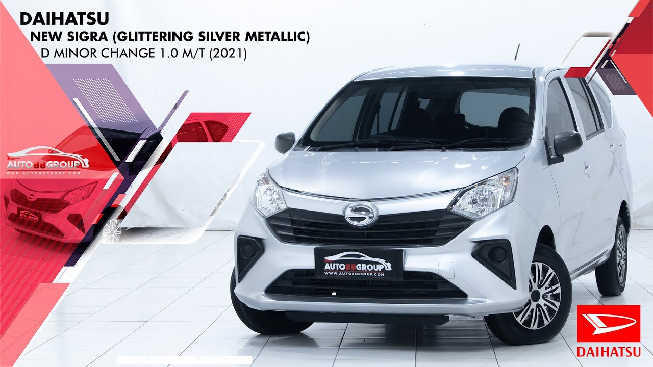 DAIHATSU NEW SIGRA (GLITTERING SILVER METALLIC) TYPE D MINOR CHANGE 1.0 ...