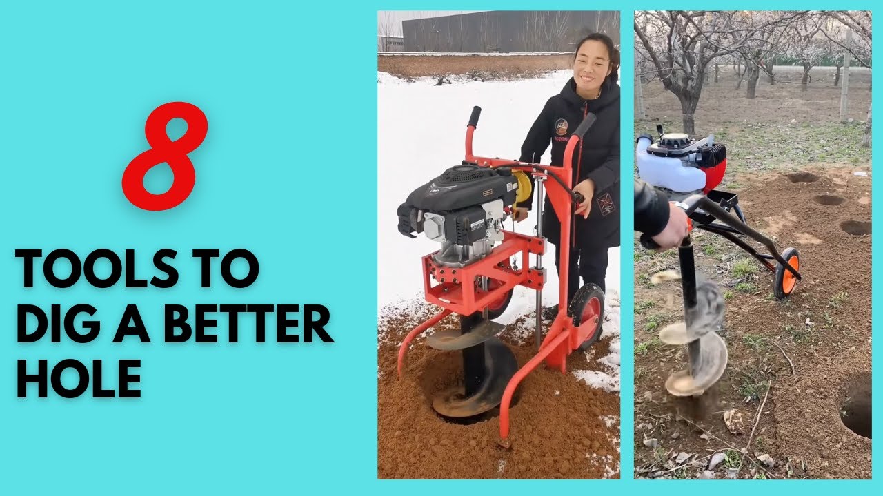 8 Tools & Ways to Dig a Better Hole: Plants, Posts and More - YouTube