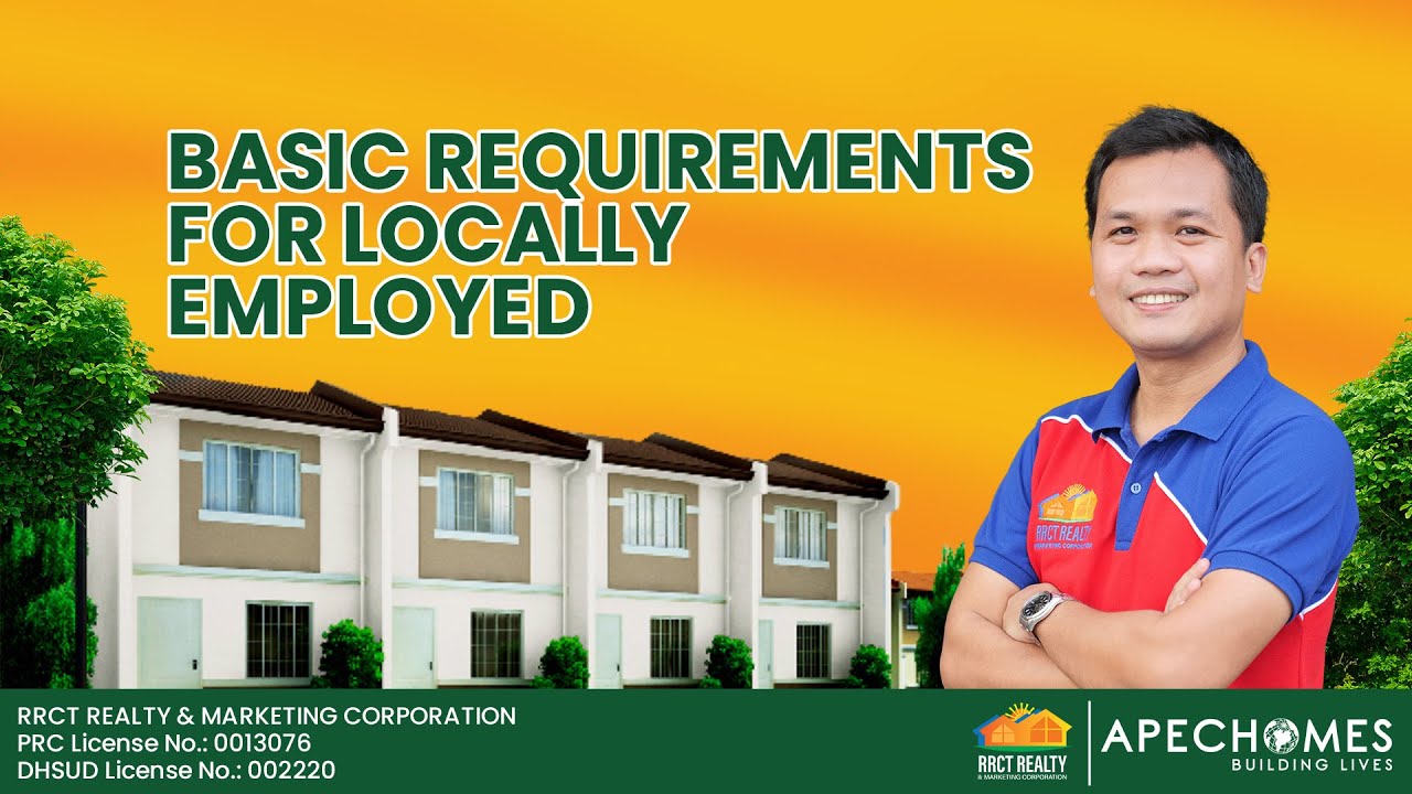 BASIC REQUIREMENTS FOR LOCALLY EMPLOYED - YouTube