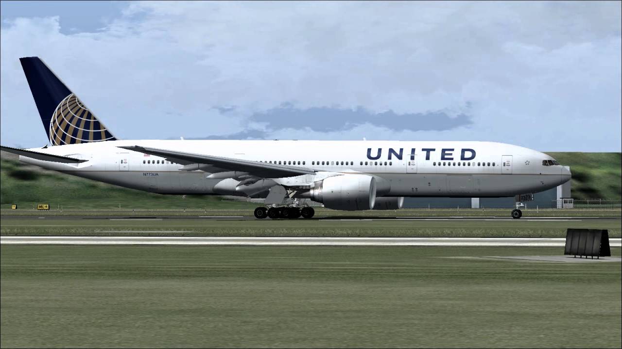 FS2004 - FS9 United 777 & Beluga @ Portland ( KPDX ) ( HD ) - YouTube