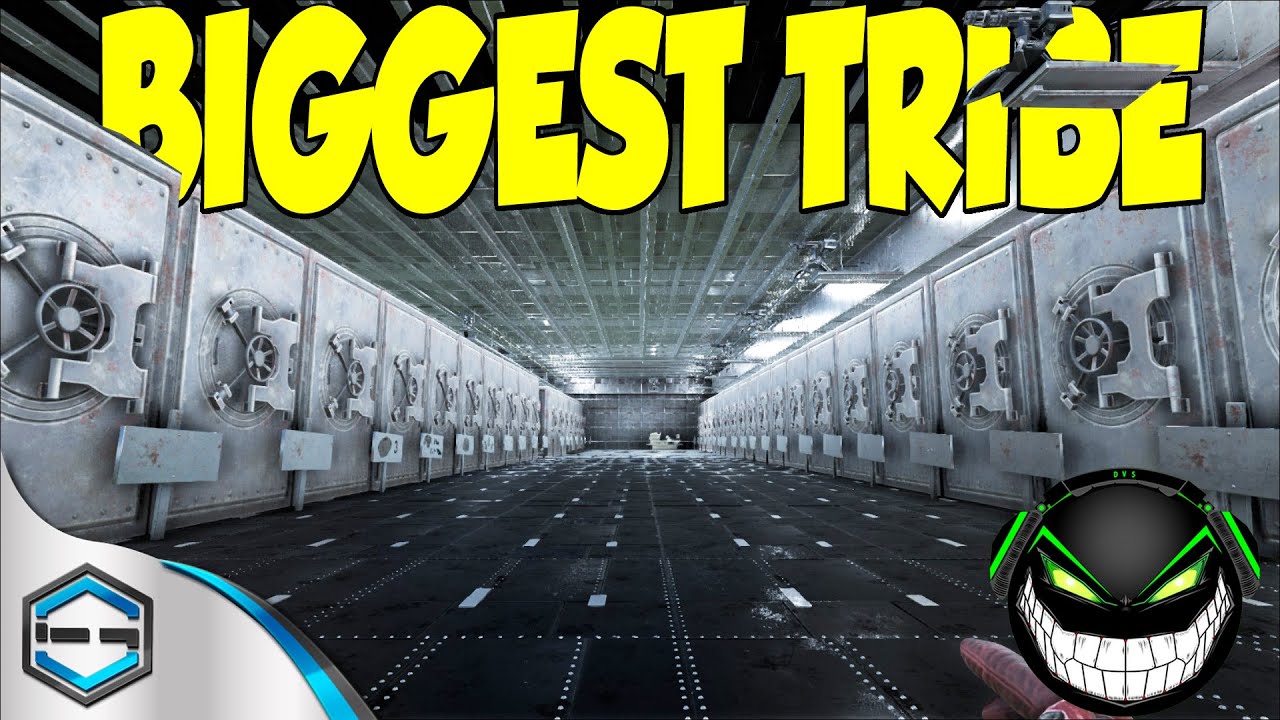 Ark Survival Evolved BIGGEST ALPHA TRIBE ON ARK (DVS) Part 1 - YouTube