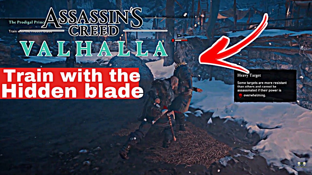 ASSASSIN'S CREED VALHALLA - Train with the hidden blade - YouTube