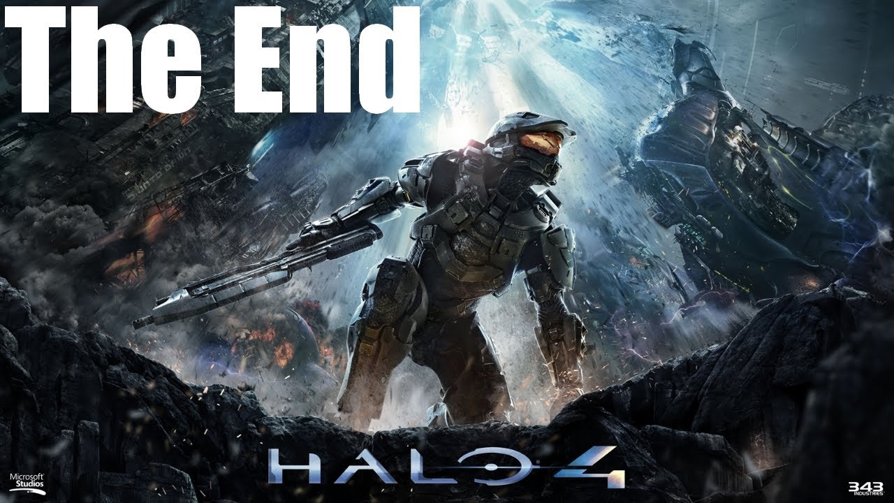 Halo 4: Co-Op Legendary Campaign - The End/After Credits Scene - YouTube