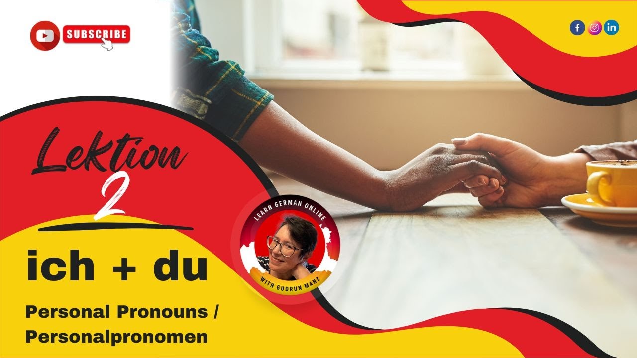 Lesson 2 Learn German Personal Pronouns - YouTube