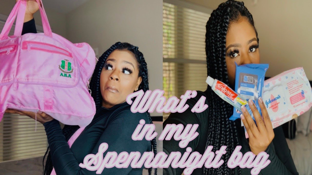 WHAT’S IN MY SPENNANIGHT BAG? ( OVERNIGHT BAG ) - YouTube