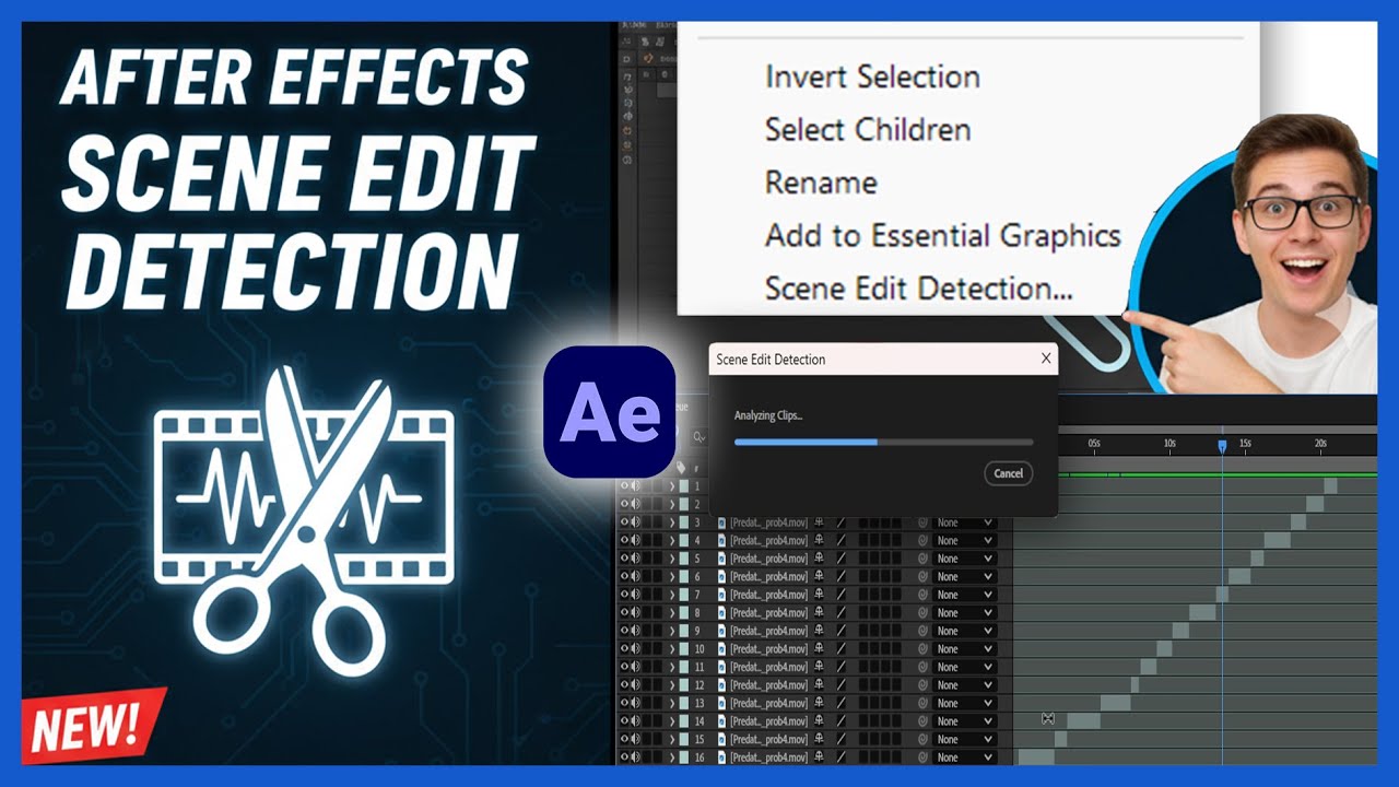 Scene edit detection after effects - tutorial video / JEET EDITING - # ...