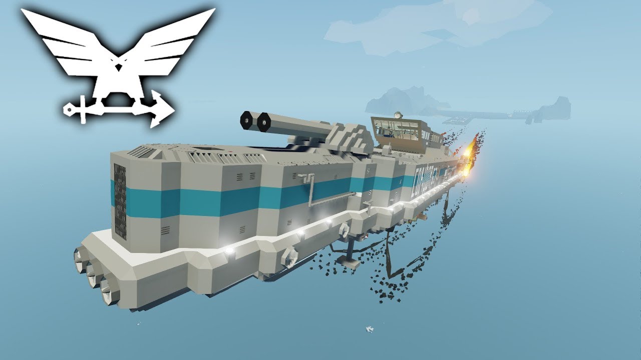 Spaceship Sets On Fire After Falling... - Stormworks: Build and Rescue ...