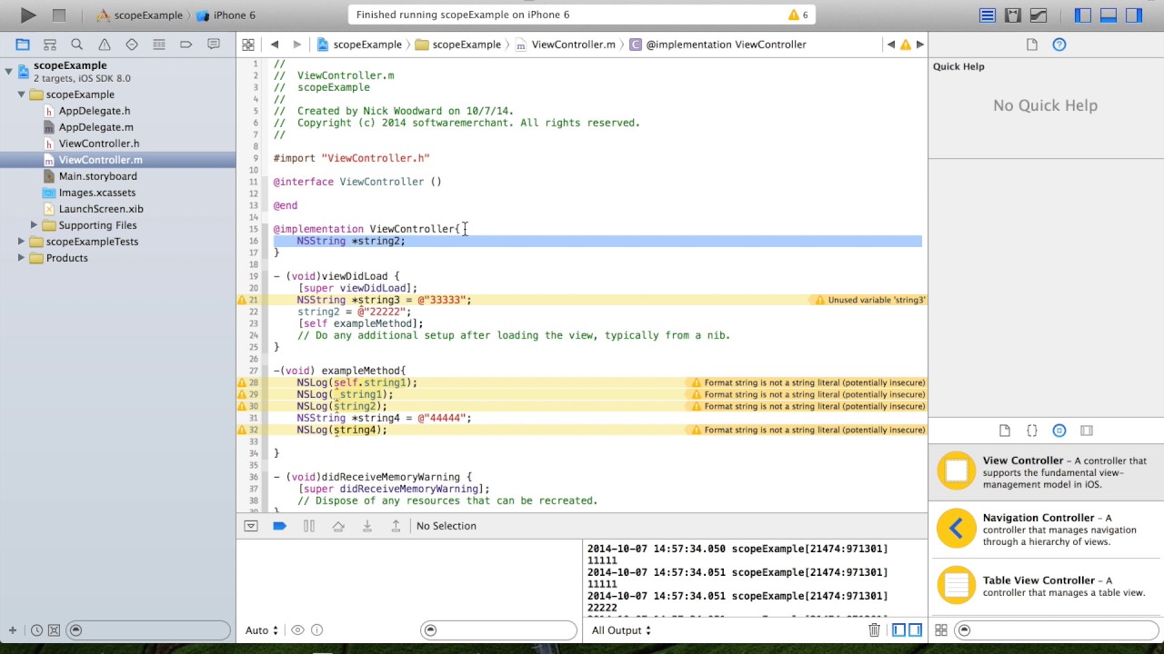IOS Tutorial 8 - YouTube