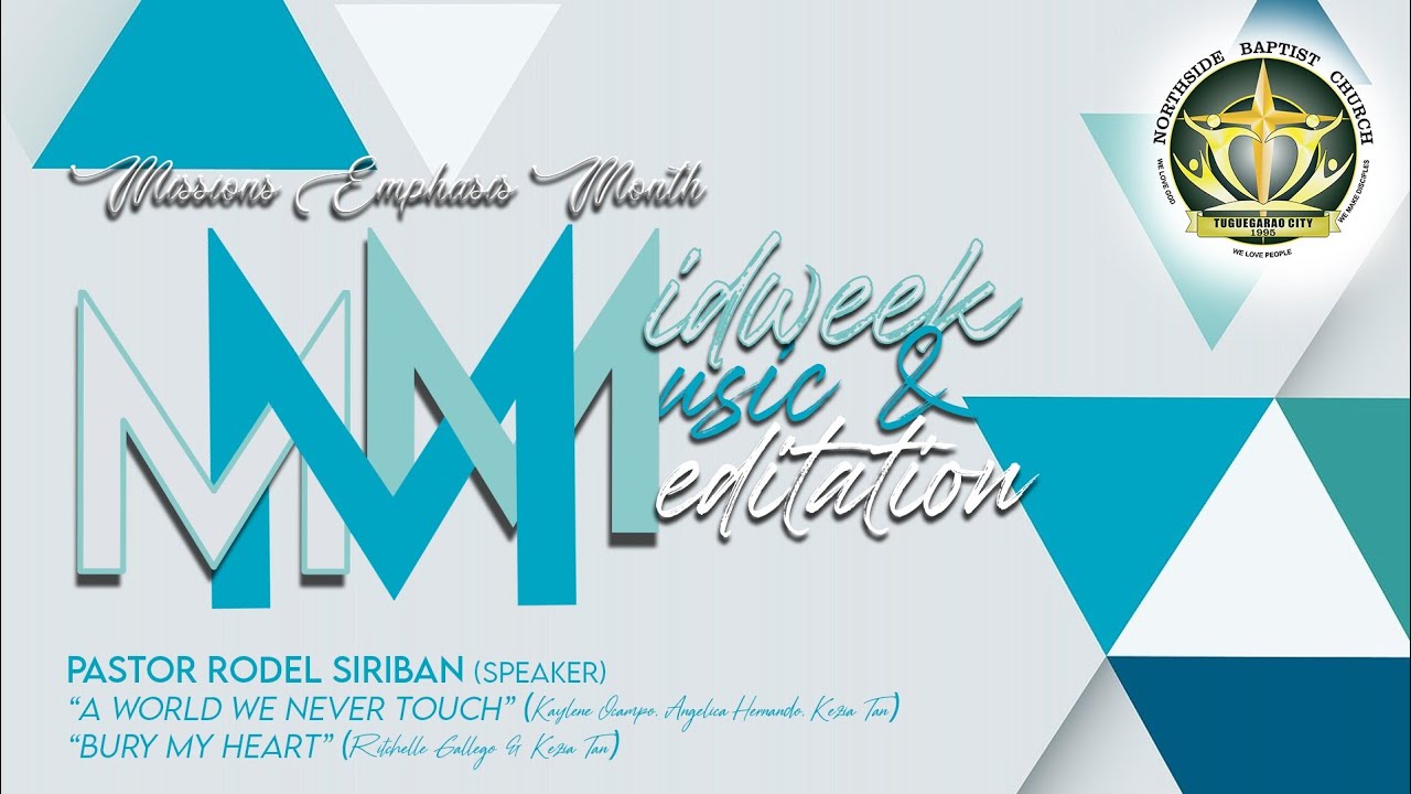 Midweek Music and Meditation | Missions Emphasis Month | August 5, 2020 ...