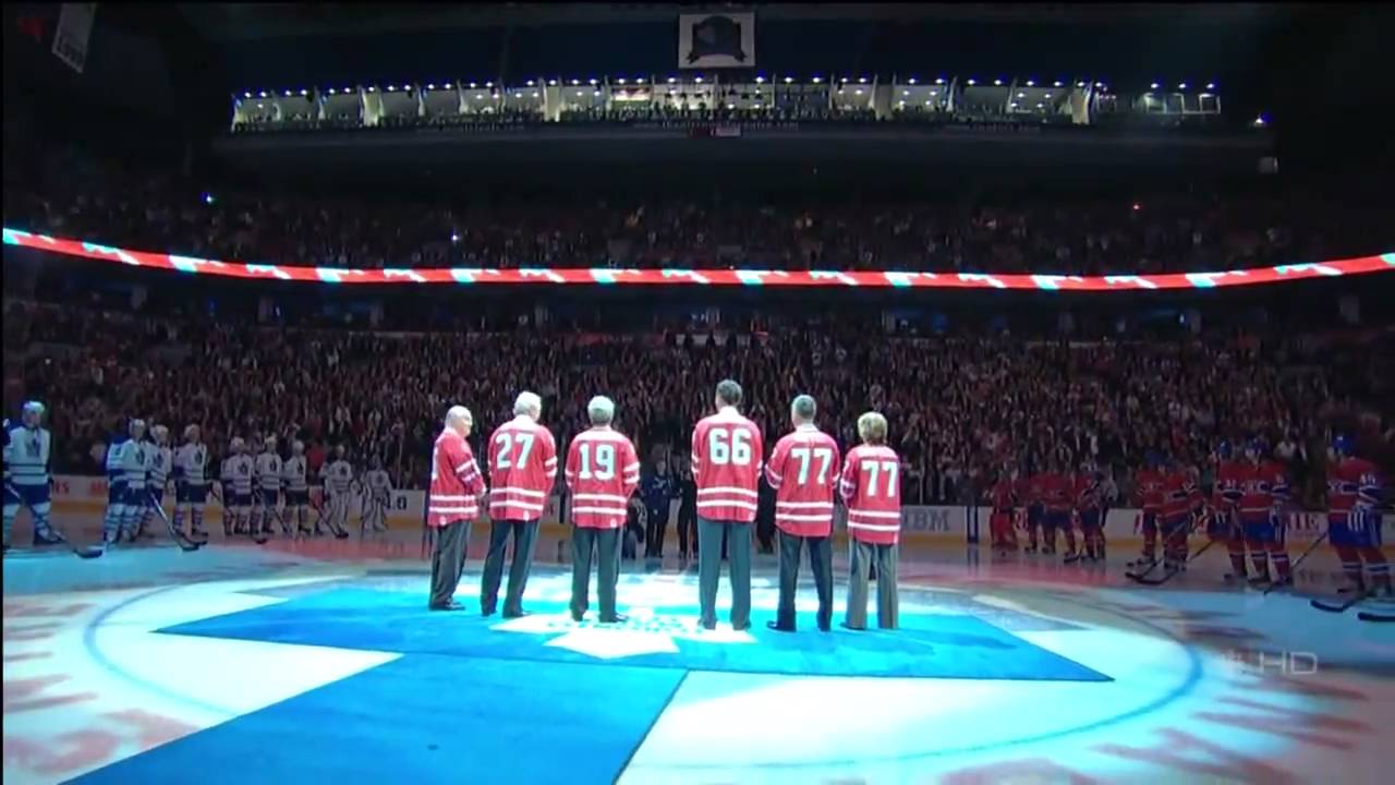 Toronto Maple Leafs Home Opener - Ceremonial Faceoff - October 1st 2009 ...
