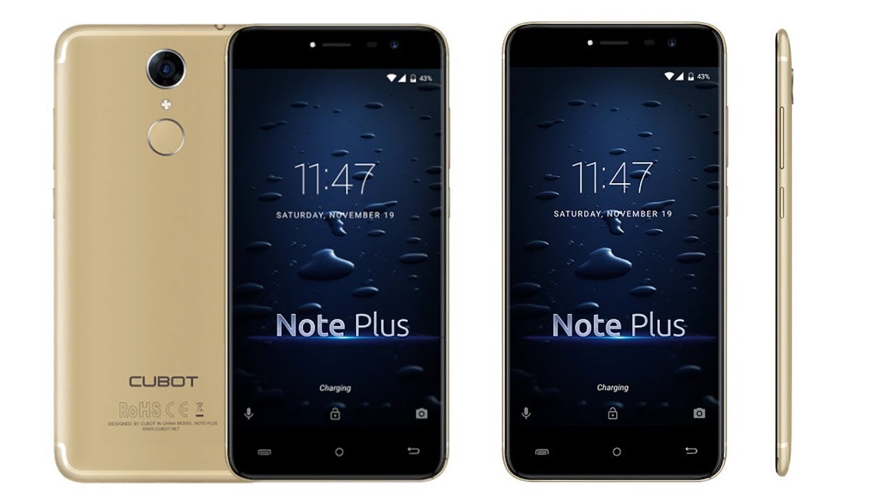 Cubot Note Plus - YouTube